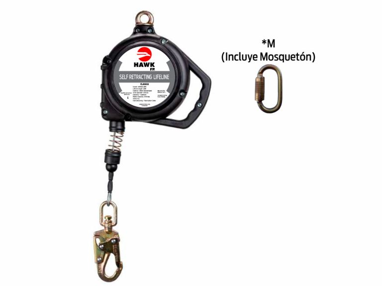 LÍNEA RETRÁCTIL DE ACERO GALVANIZADO H/RGS-M 20ft HAWK – AESI