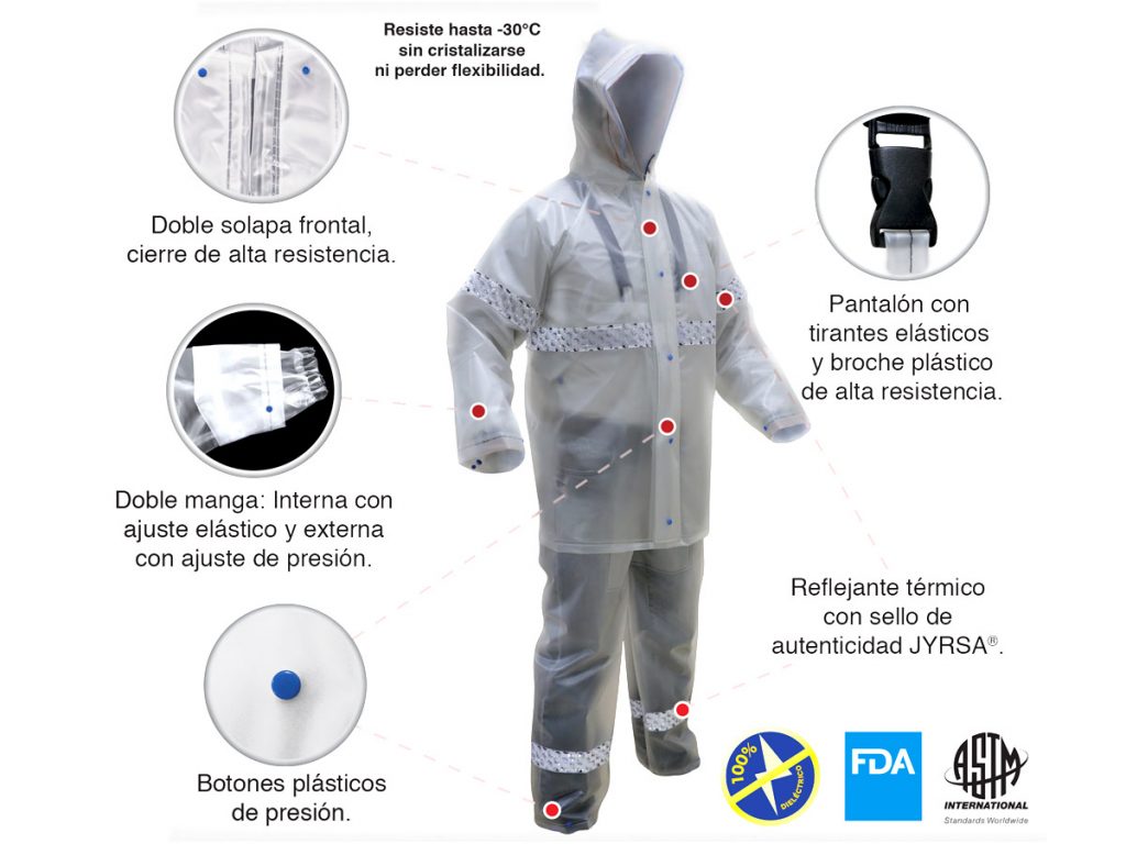 Traje industrial HRP DD-1821TRCR JYRSA – AESI
